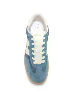 Hogan Logo-patch Panelled Sneakers