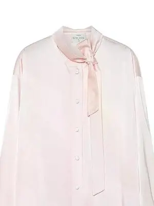 FORTE_FORTE Bow-tie Buttoned Shirt