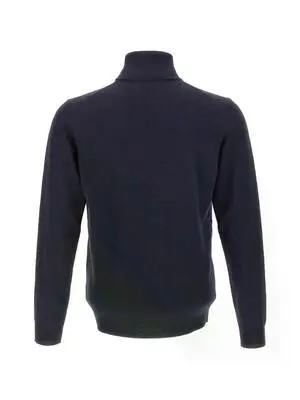 KANGRA Roll Neck Sweater - Blue