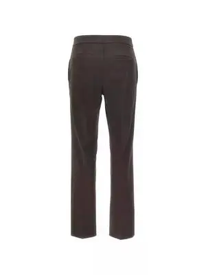 KAOS Straight-leg Slit-hem Trousers