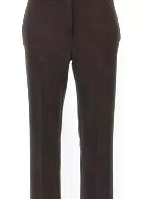 KAOS Straight-leg Slit-hem Trousers