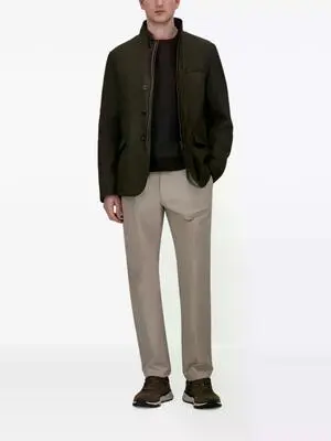 Herno High-neck Button-up Jacket
