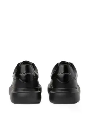 Karl Lagerfeld Kore Leather Sneakers - Black