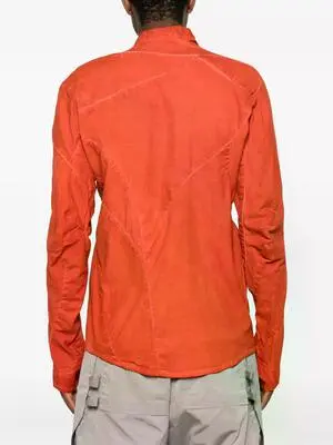 LEON EMANUEL BLANCK Asymmetrical Zip Shirt Jacket