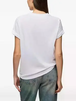 GANNI T-shirt With Mushroom Teddy