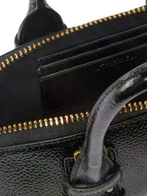 Pinko Escape Bag Horizontal Small Handbag In Tumbled Leather