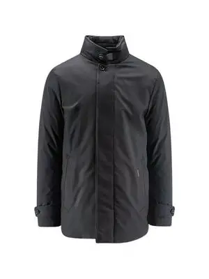 MOORER Reis Button-cuff Jacket - Black