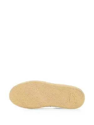 PURAAI Vintage Grained Leather Sneakers