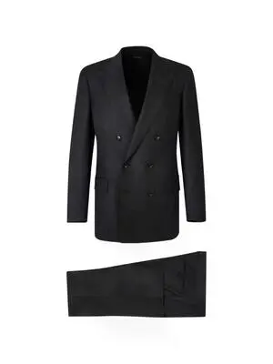 TOM FORD Herringbone Double-breasted Suit