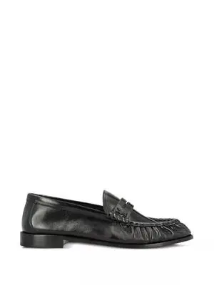 Saint Laurent Le Loafer Supple In Smooth Leather - Black