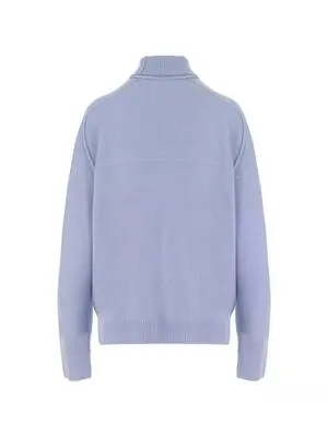 Carven Cashmere Roll-neck Sweater