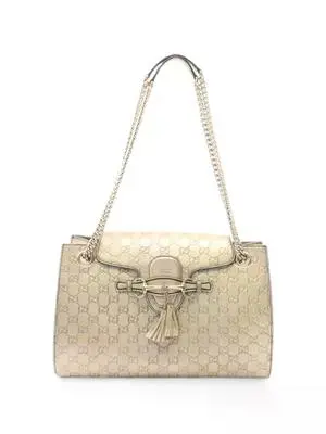 Gucci 2000s Emily Guccissima Shoulder Bag