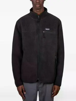 Patagonia Retro Pile Zip-up Jacket - Black