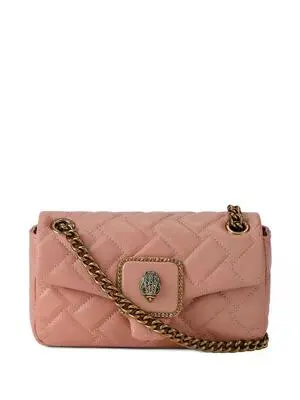 Kurt Geiger Pimlico Quilted Leather Shoulder Bag - Pink