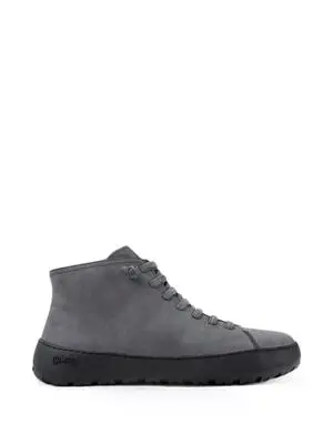 Camper Peu Serra Nubuck Leather Ankle Boots - Grey