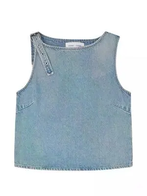 SAMSOE SAMSOE Samolly Buckle-detail Top - Blue