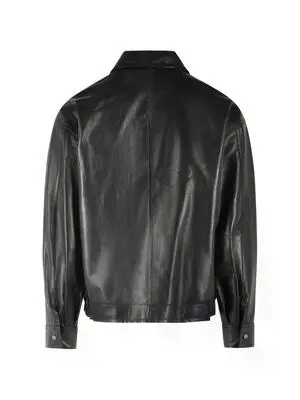 SALVATORE SANTORO Zip-up Leather Jacket