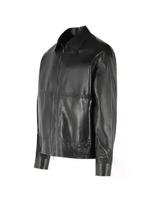SALVATORE SANTORO Zip-up Leather Jacket