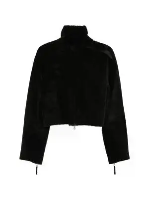 UTZON Cropped Zip-up Reversible Jacket