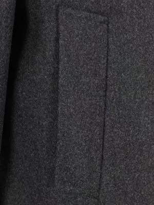 JIL SANDER Button-fastening Wool Coat