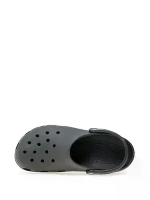 CROCS Classic Clogs With Perforated Detailing - Grey