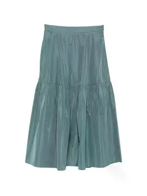 ROSSO 35 Tiered Midi Skirt - Blue