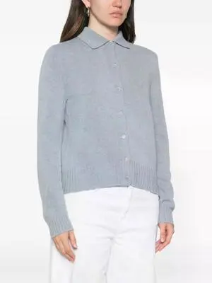 Eric Bompard Cashmere Links-stitch Cardigan