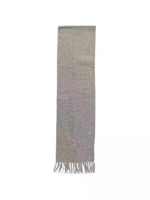 Barbour Fringed-edge Scarf - Grey