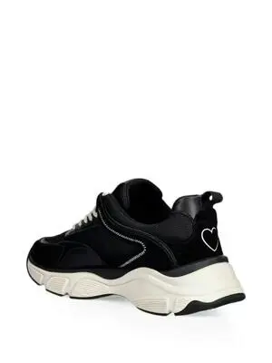 Moschino Logo-print Panelled Sneakers