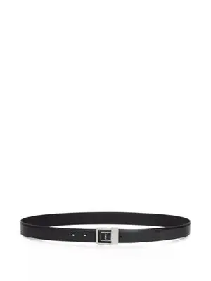 Saint Laurent La 66 Belt In Smooth Leather