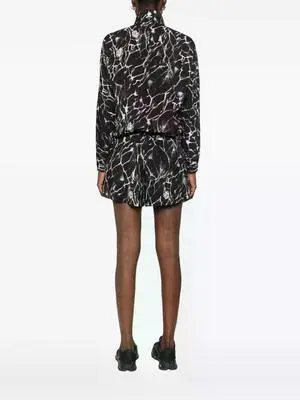DEHA Abstract-print Zip-up Jacket