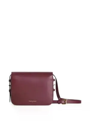 Maison Kitsuné Edie Fox-plaque Shoulder Bag