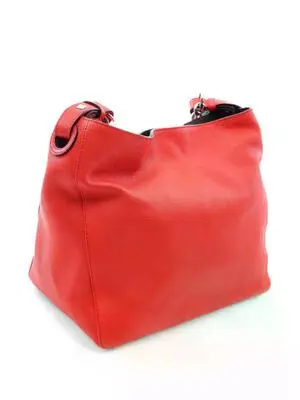 Loewe 2010s V-bucket Chain Shoulder Bag - Red