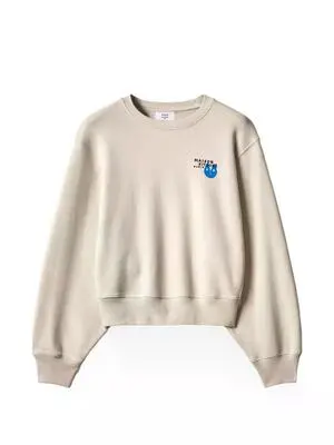 Maison Kitsuné Fortune Fox Cotton Sweatshirt - Neutrals