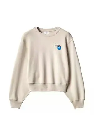 Maison Kitsune Drop Shoulder Sweatshirts Hoodies For Women