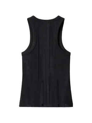 Maison Kitsuné Baby Fox Ribbed Tank Top