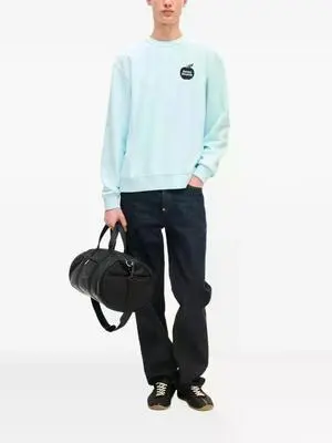 Kenzo Embroidered Logo Cotton Sweatshirt