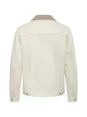 Brunello Cucinelli Contrast-collar Button-up Jacket