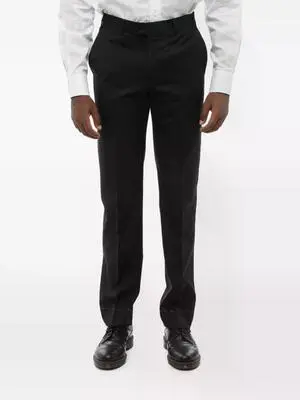 Corneliani Mantua Wool Trousers - Black