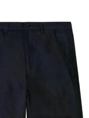 DIESEL® Bermuda Shorts In Garment-dye Linen Blend