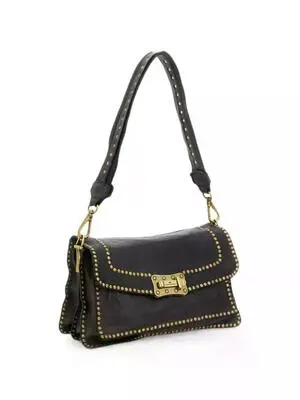 CAMPOMAGGI Agnese Studded Leather Shoulder Bag