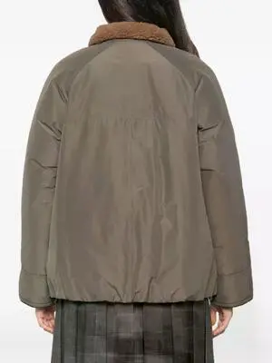 Brunello Cucinelli Shearling-collar Press-stud Jacket