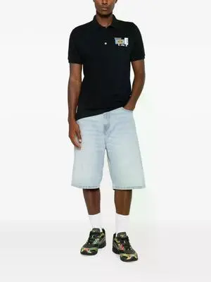 Moschino Logo-patch Polo Shirt