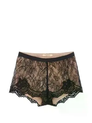 Valentino Garavani Lace Culottes - Black
