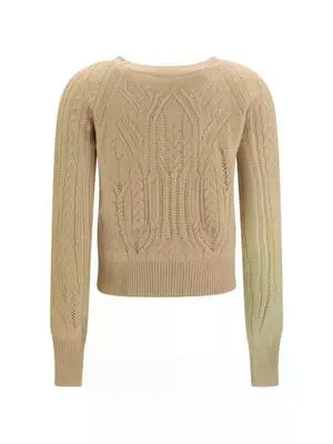 Ermanno Scervino Cable-knit Cashmere Sweater