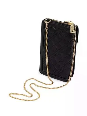 Moschino Quilted Logo-plaque Wallet