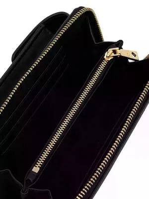 Moschino Quilted Logo-plaque Wallet
