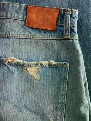 R.D.D. BY JACK JONES Distressed Whiskered Jeans