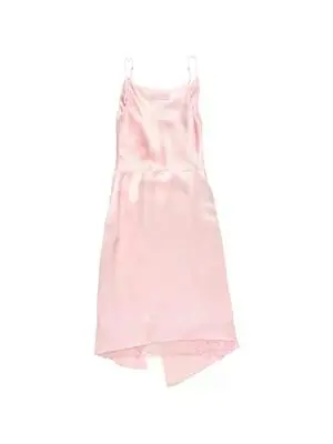 Acne Studios Shiny Satin Slip Dress