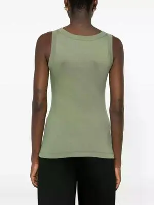 MARCCAIN Scoop Neck Ribbed Tank Top